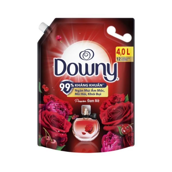 Downy Fabric Softener Passion for Fabric Care 4-liter Pouch - Wholesale ...