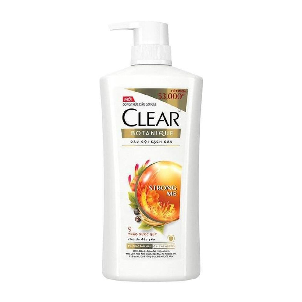 Clear Botanique Anti-Dandruff Shampoo with 9 Precious Herbs 630g ...