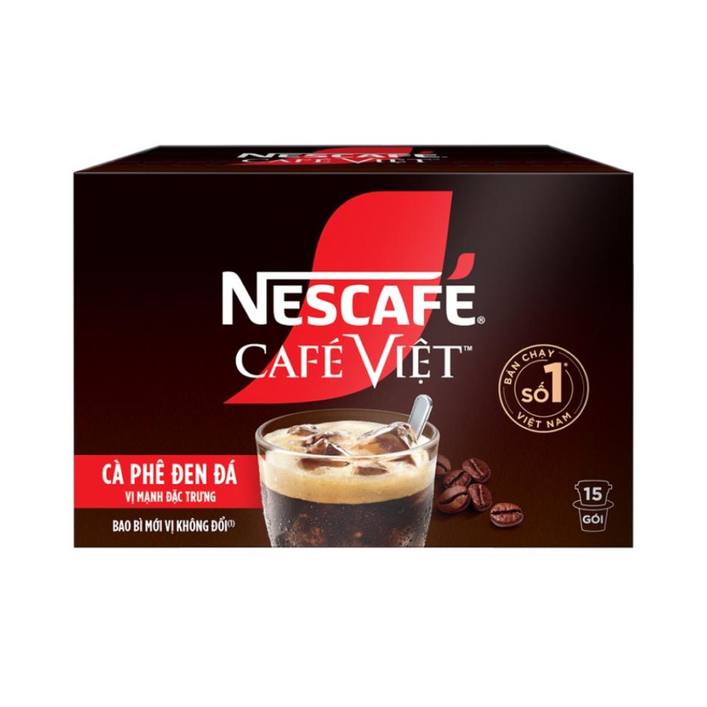Nescafe Việt Đen Đá 16G x 15 Gói Phân Phối Giá Sỉ – Horeco